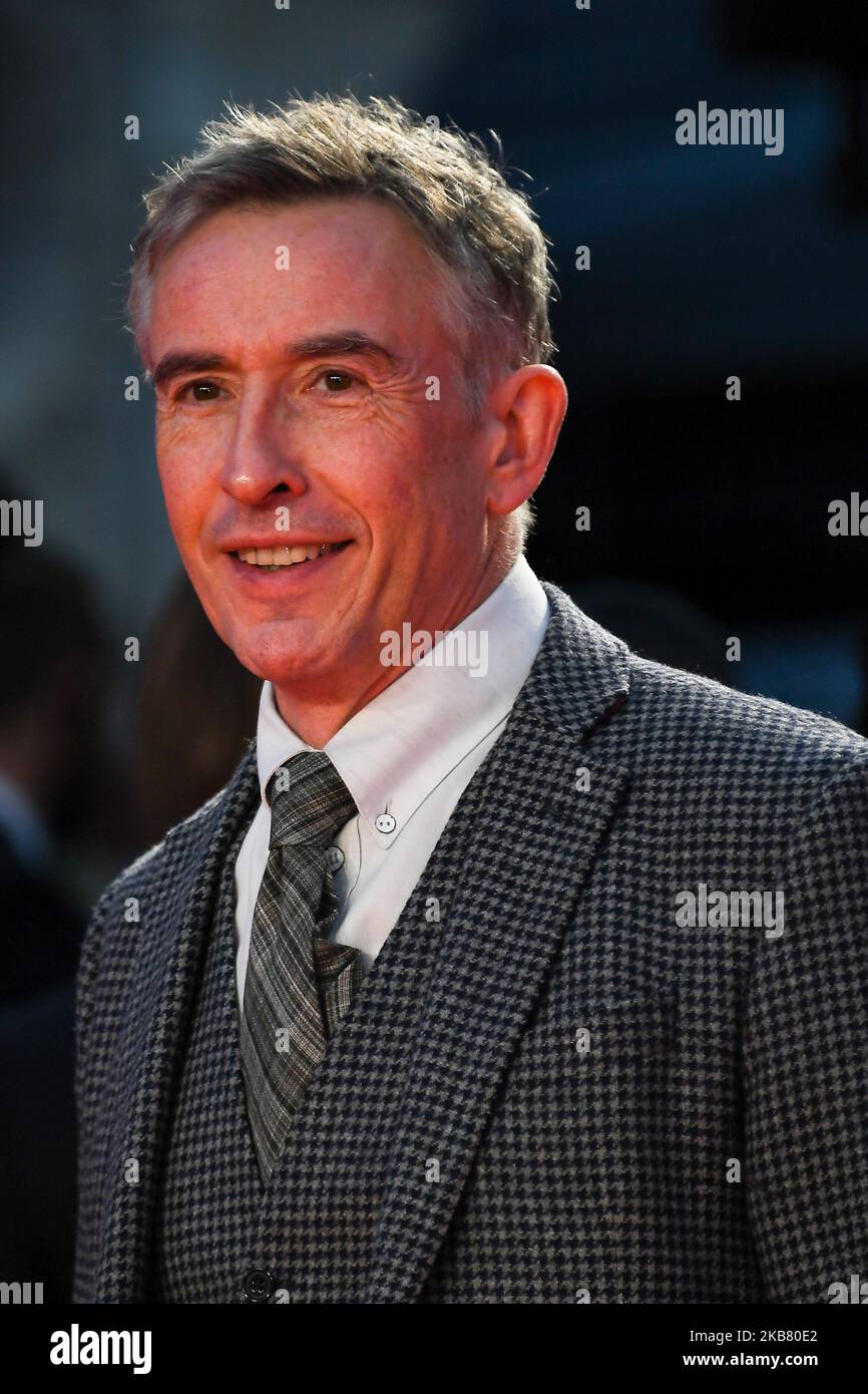 Steve Coogan attends the Greed European Premiere during the 63rd BFI ...