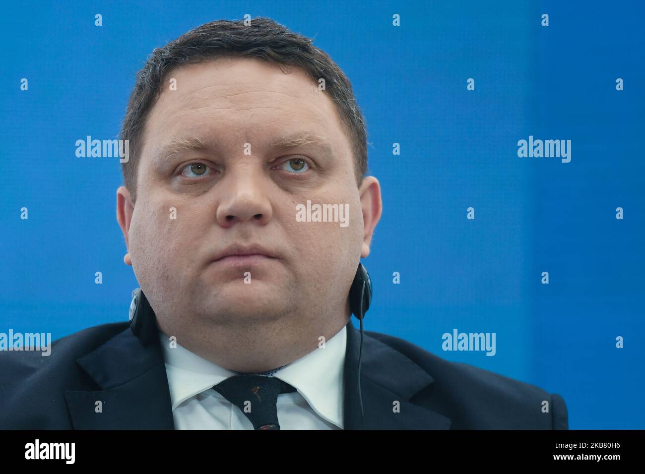 Marcin Chludzinski, a Chairman of KGHM Polska Miedz S.A., seen at ...