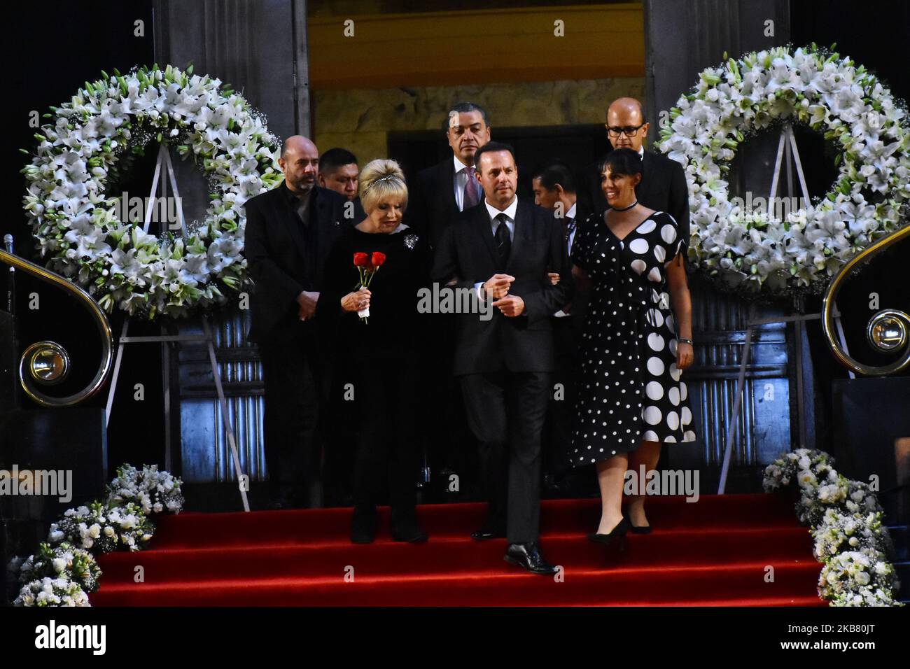 Jose Joel, Anel Noreña, Marysol Estrella Ortíz Noreña during a ...