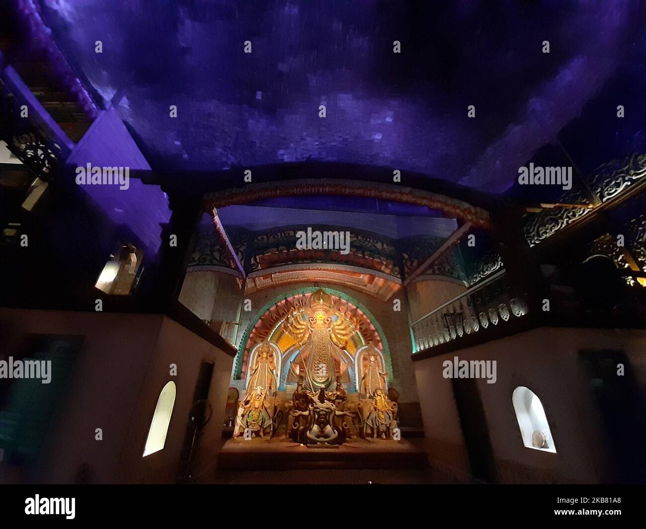 Pandal set up hi-res stock photography and images - Alamy