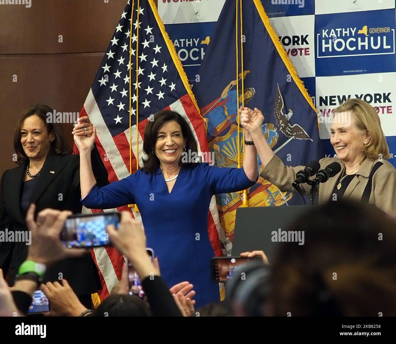 New York Ny Usa 3rd Nov 2022 Vice President Kamala Harris Gov