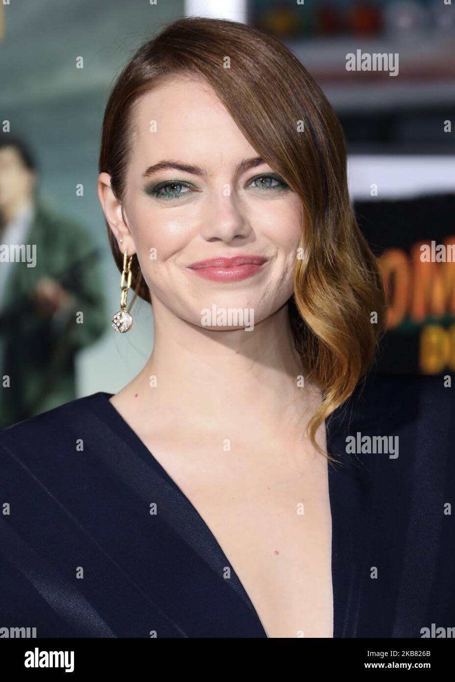 WESTWOOD, LOS ANGELES, CALIFORNIA, USA - OCTOBER 10: Actress Emma Stone ...