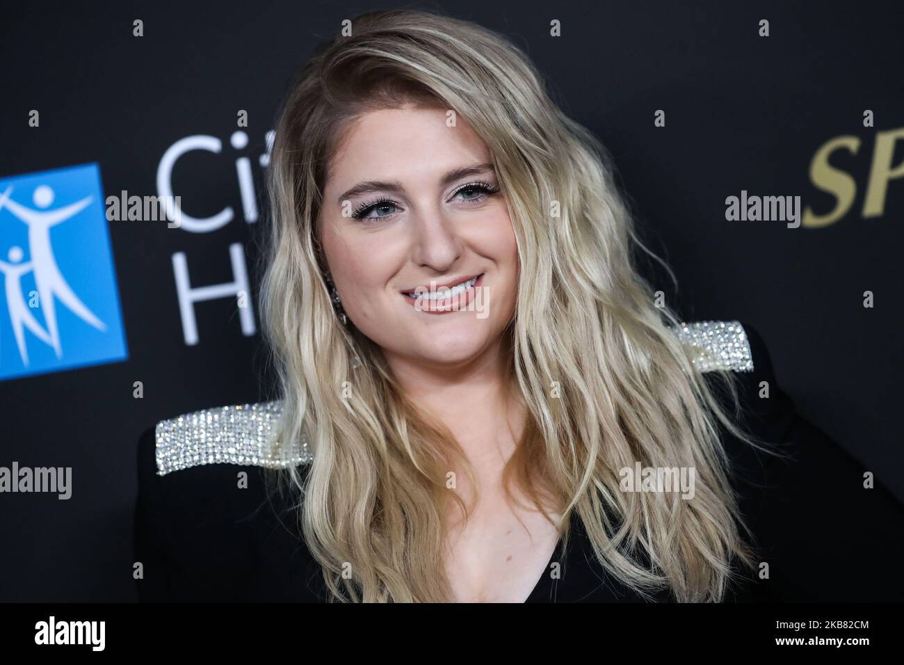 SANTA MONICA, LOS ANGELES, CALIFORNIA, USA - OCTOBER 10: Singer Meghan ...