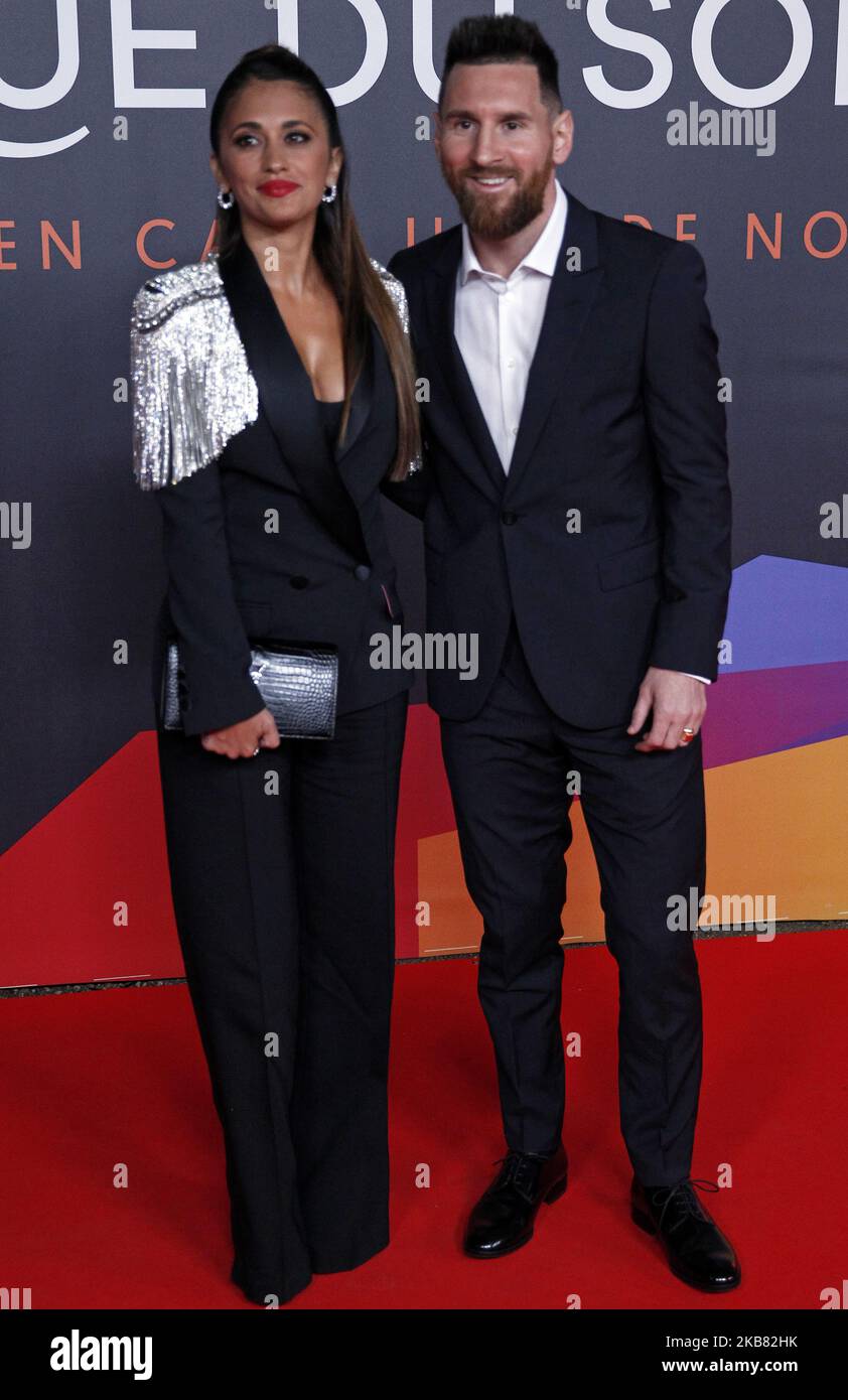 World Premiere of the show of the Cirque du Soleil Messi10, on 10th ...