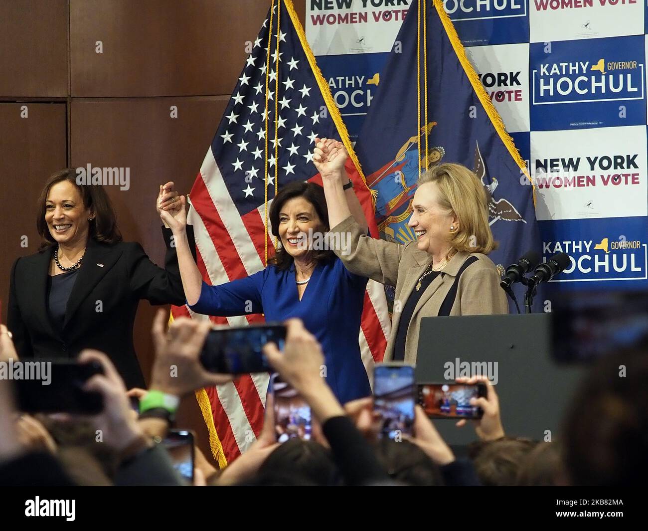 New York Ny Usa 3rd Nov 2022 Vice President Kamala Harris Gov