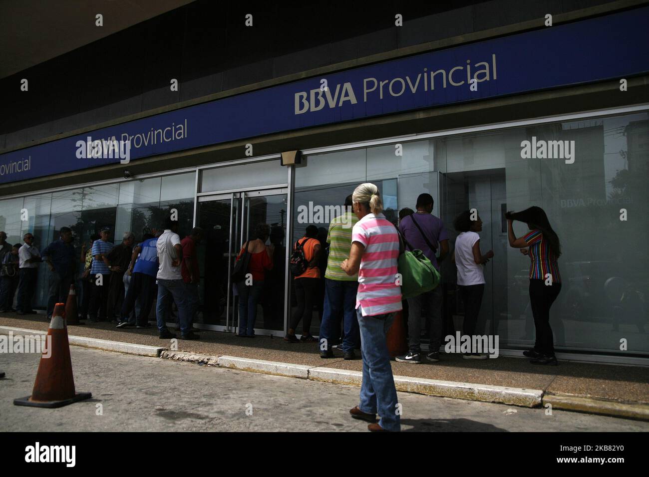 Shops and stores, closed, abandoned with locks on their doors is the ...