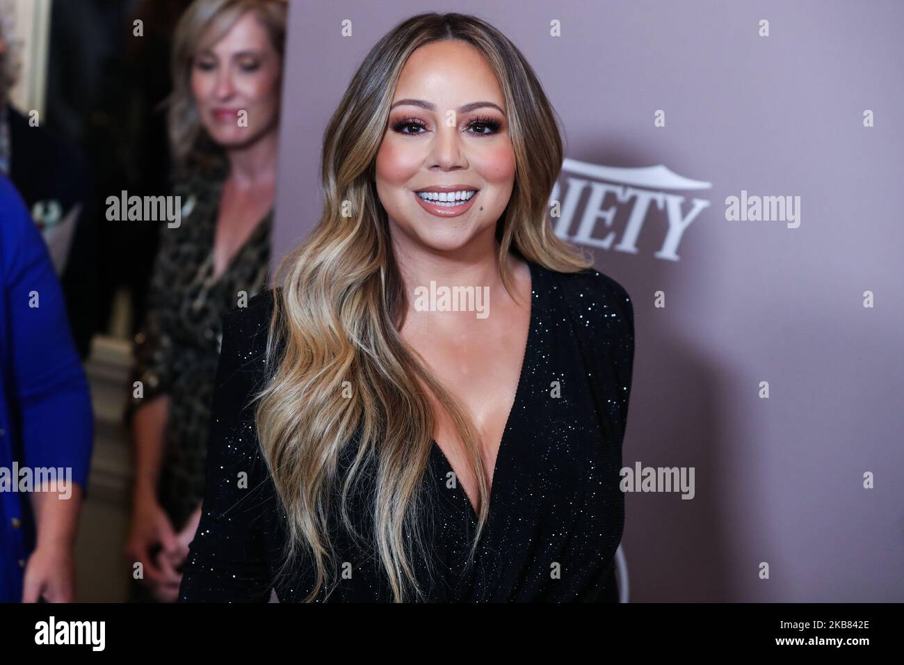 BEVERLY HILLS, LOS ANGELES, CALIFORNIA, USA - OCTOBER 11: Singer Mariah ...