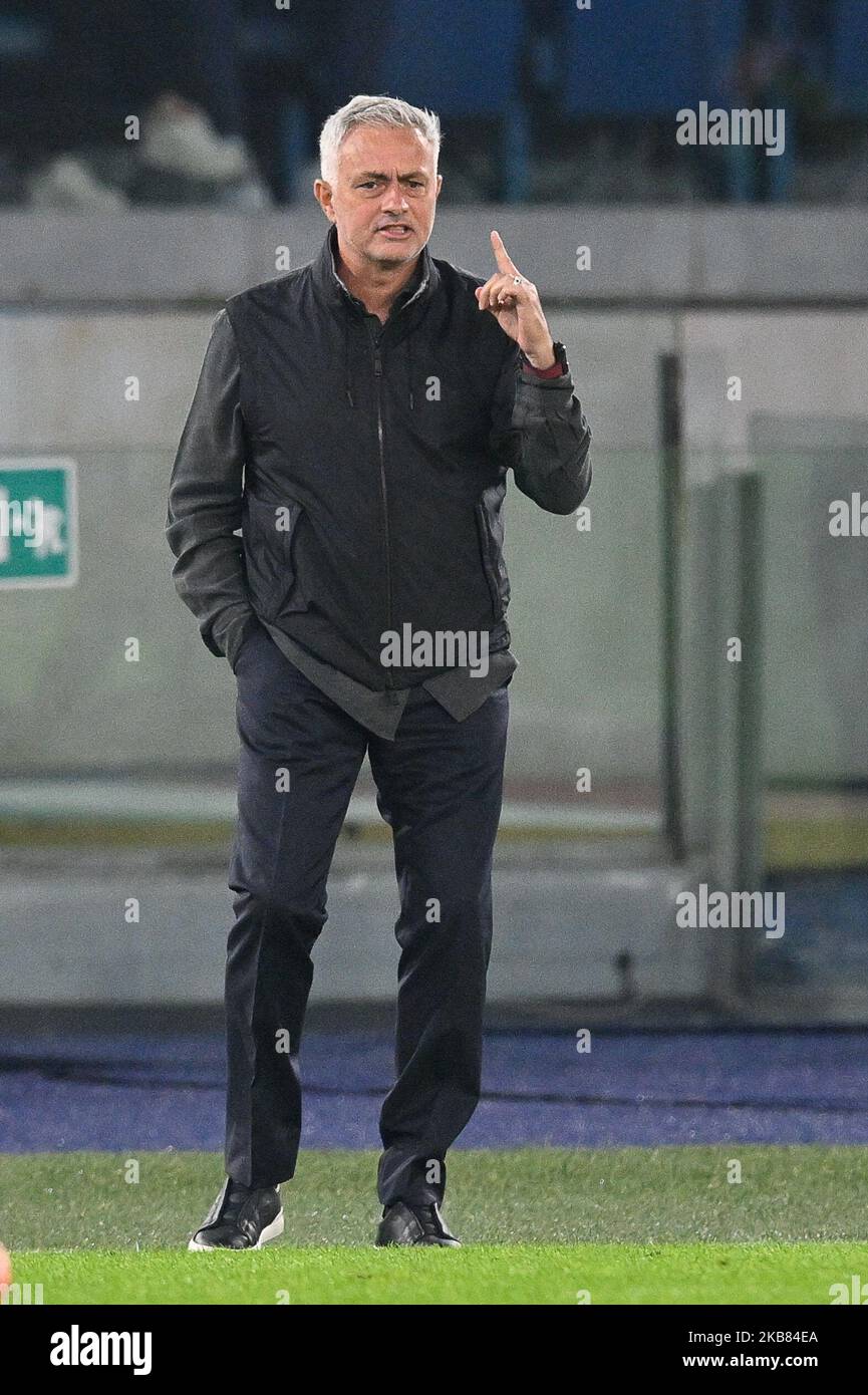 Roma Trainer Jose Mourinho during Uefa Europa League 2022 2023 Match ...