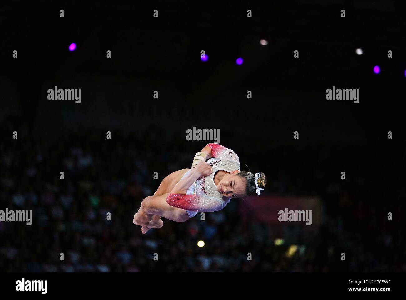 Shallon Olsen of Canada during vault for women at the 49th FIG Artistic ...