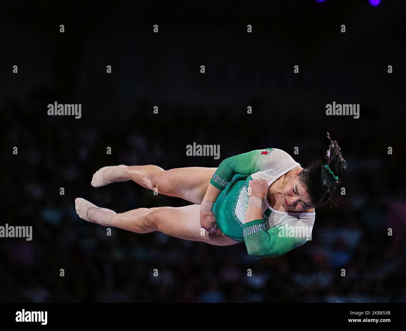 Alexa Moreno of Mexico during vault for women at the 49th FIG Artistic ...