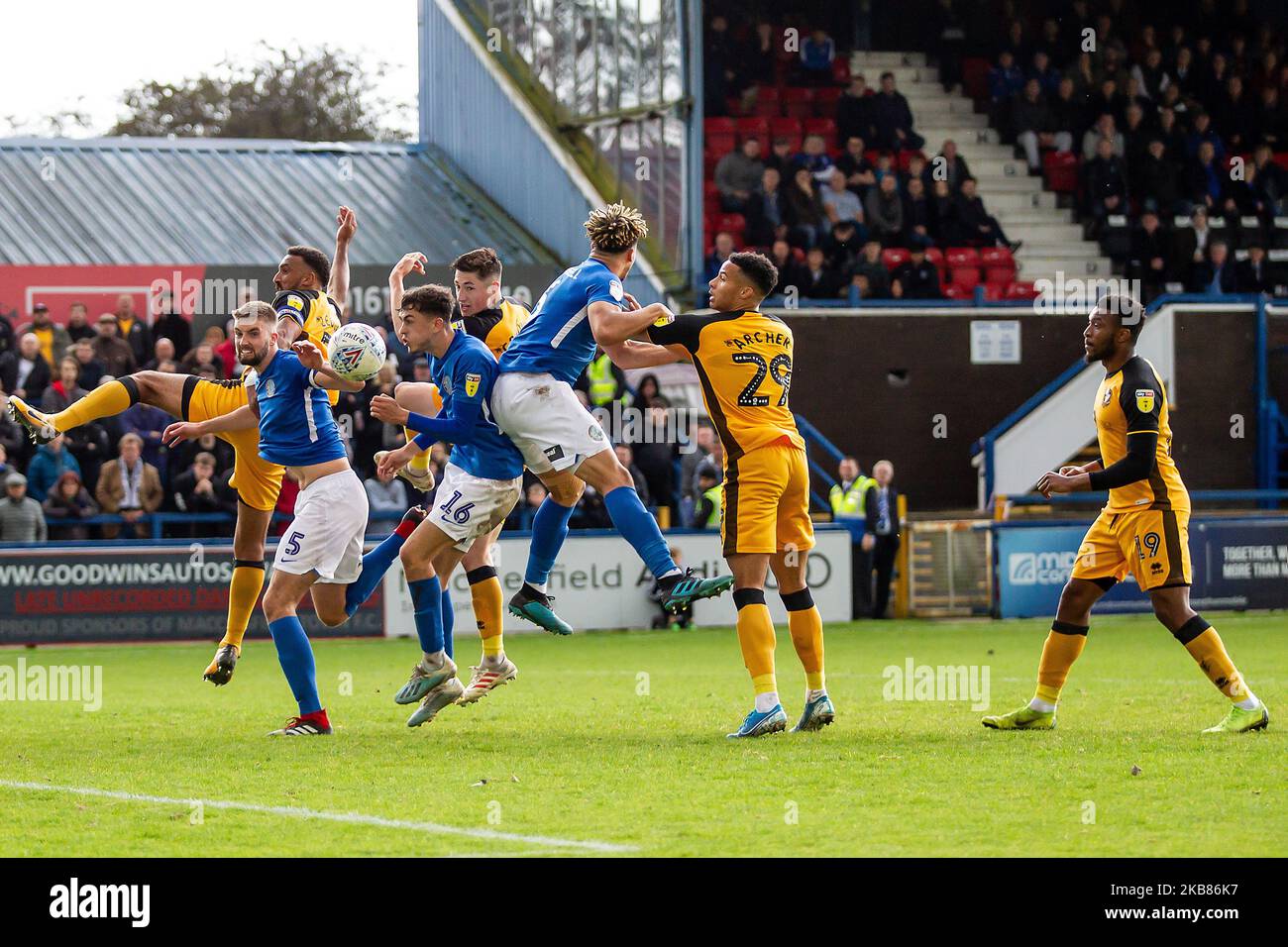 Corey okeeffe of macclesfield town hi-res stock photography and images ...