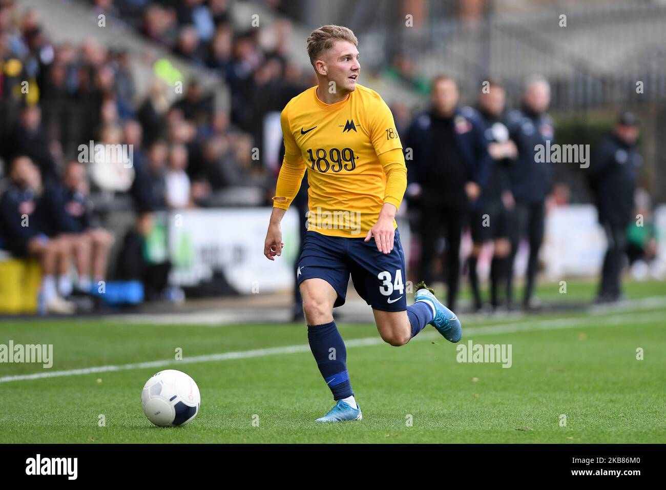 Ben Whitfield of Torquay United during the Vanarama National League ...