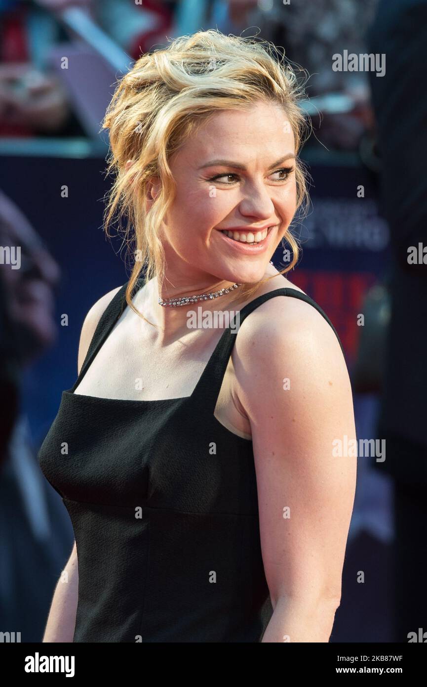 Anna Paquin attends the international film premiere of 'The Irishman ...