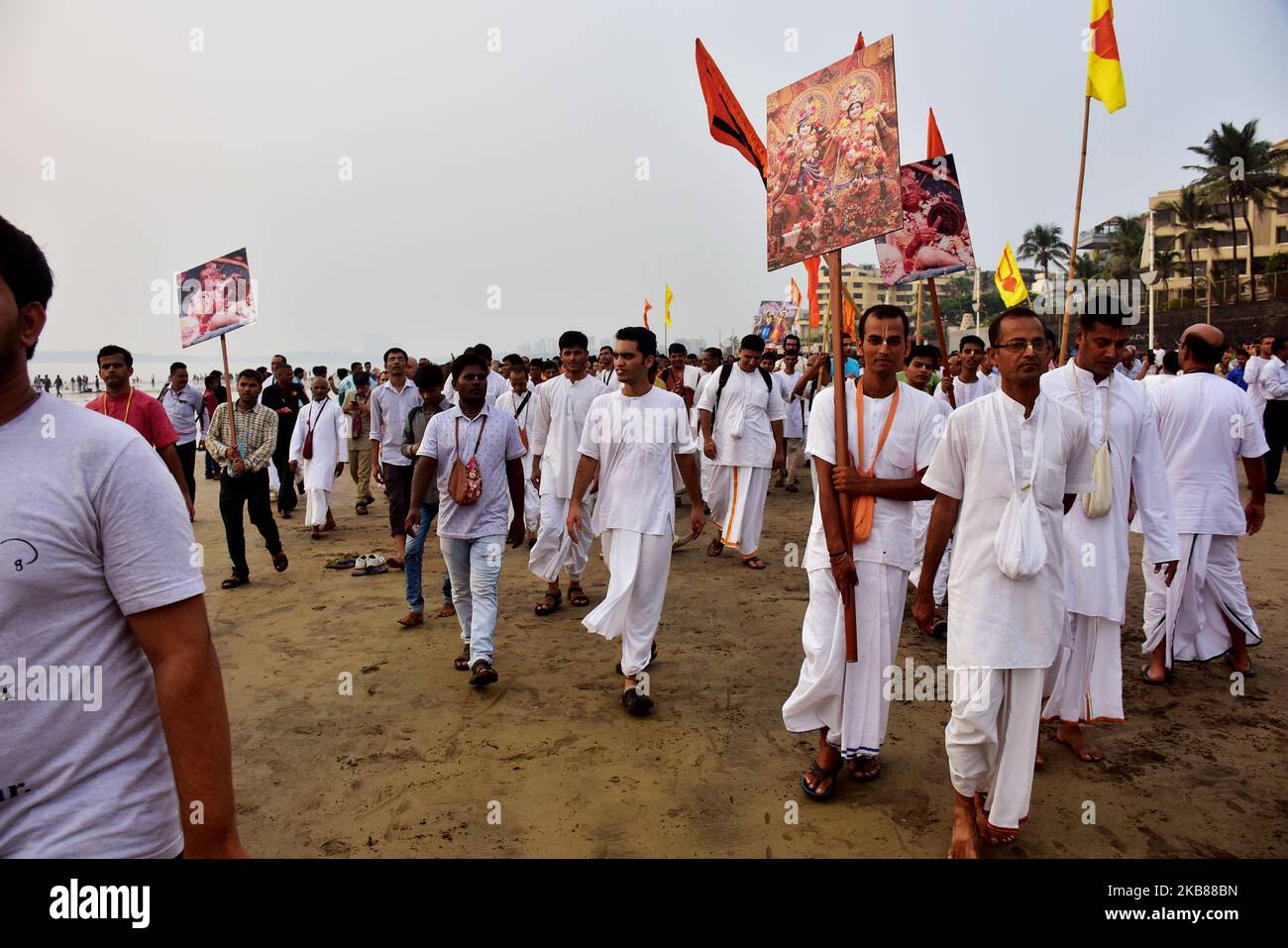 ISKCON devotee chanting Holy names for world peace during 'World Holy ...