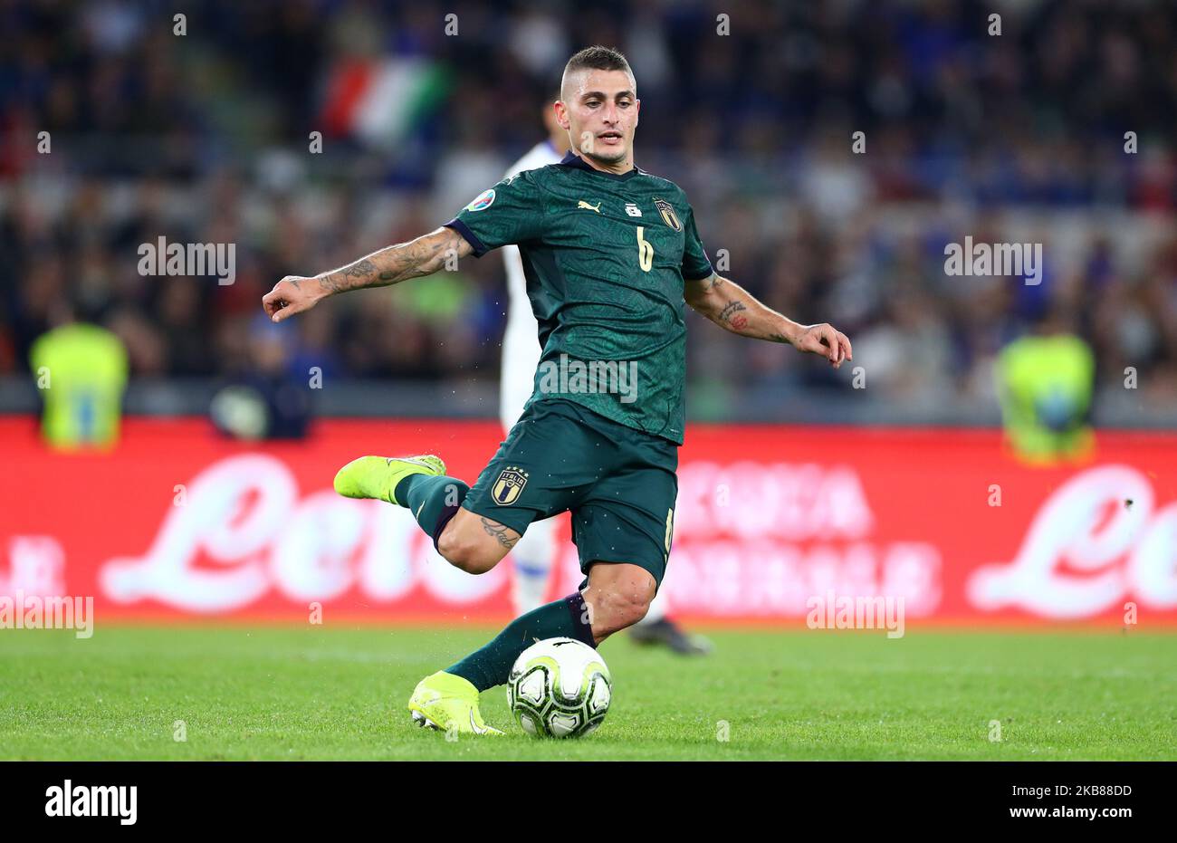 Marco Verratti of Italy during the Group J European Qualifiers for UEFA ...