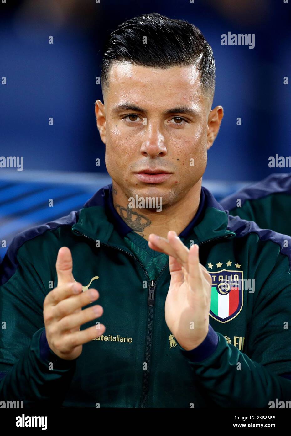 Armando Izzo of Italy during the Group J European Qualifiers for UEFA ...