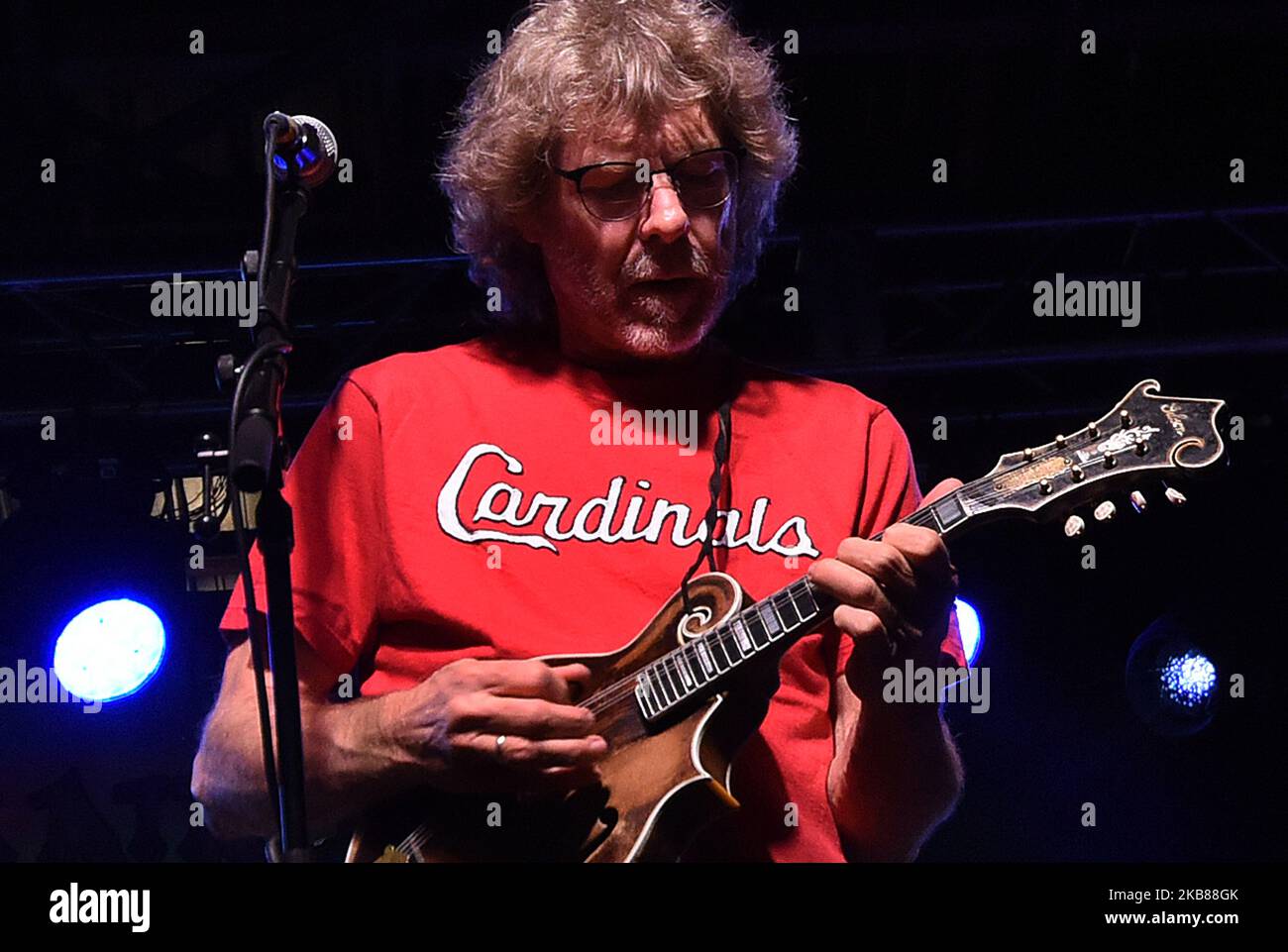 Sam Bush performs at the 4th annual Suwannee Roots Revival music ...