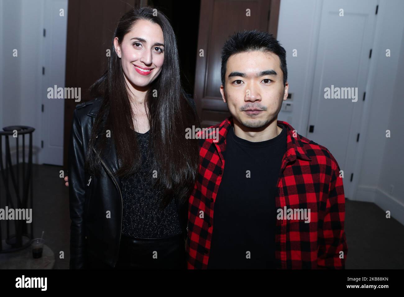 BRENTWOOD, LOS ANGELES, CALIFORNIA, USA - OCTOBER 12: Andrea Edelstein ...