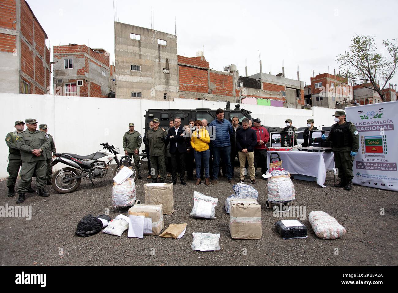 Raid drugs patricia bullrich miguel angel pichetto hi-res stock ...