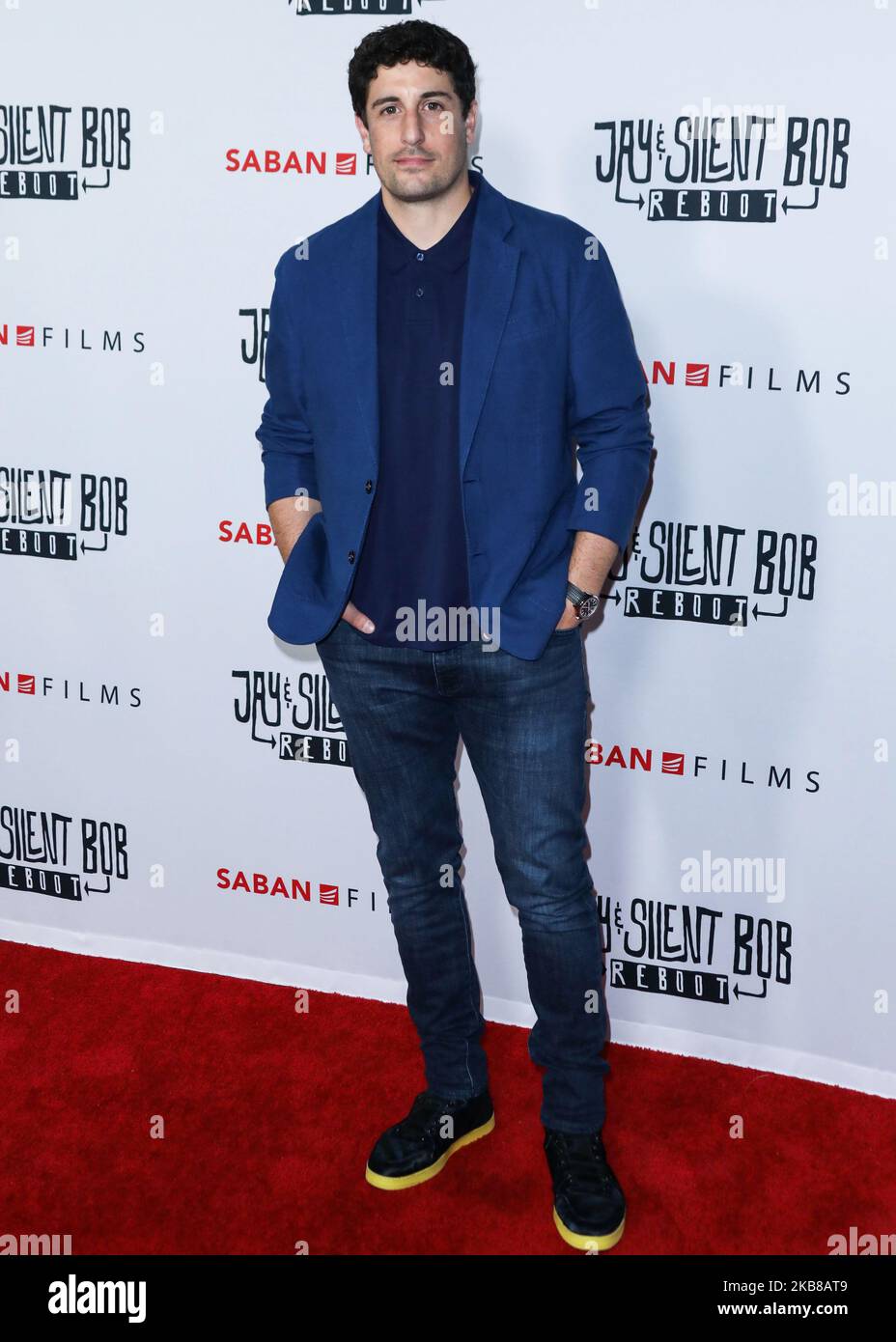 HOLLYWOOD, LOS ANGELES, CALIFORNIA, USA - OCTOBER 14: Actor Jason Biggs ...