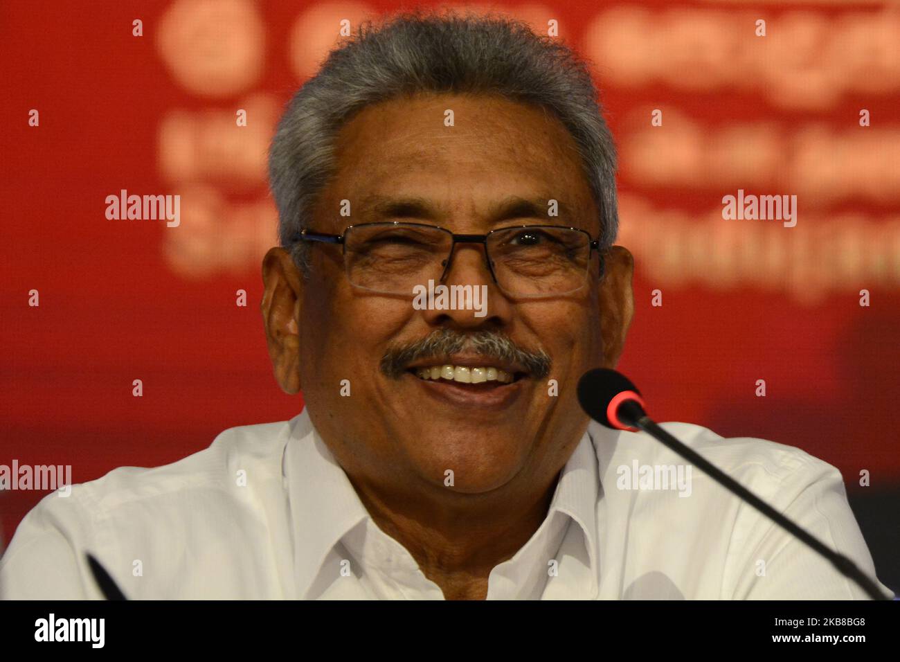 Sri Lankan Presidential Candidate and Former Defense Chief Gotabhaya ...