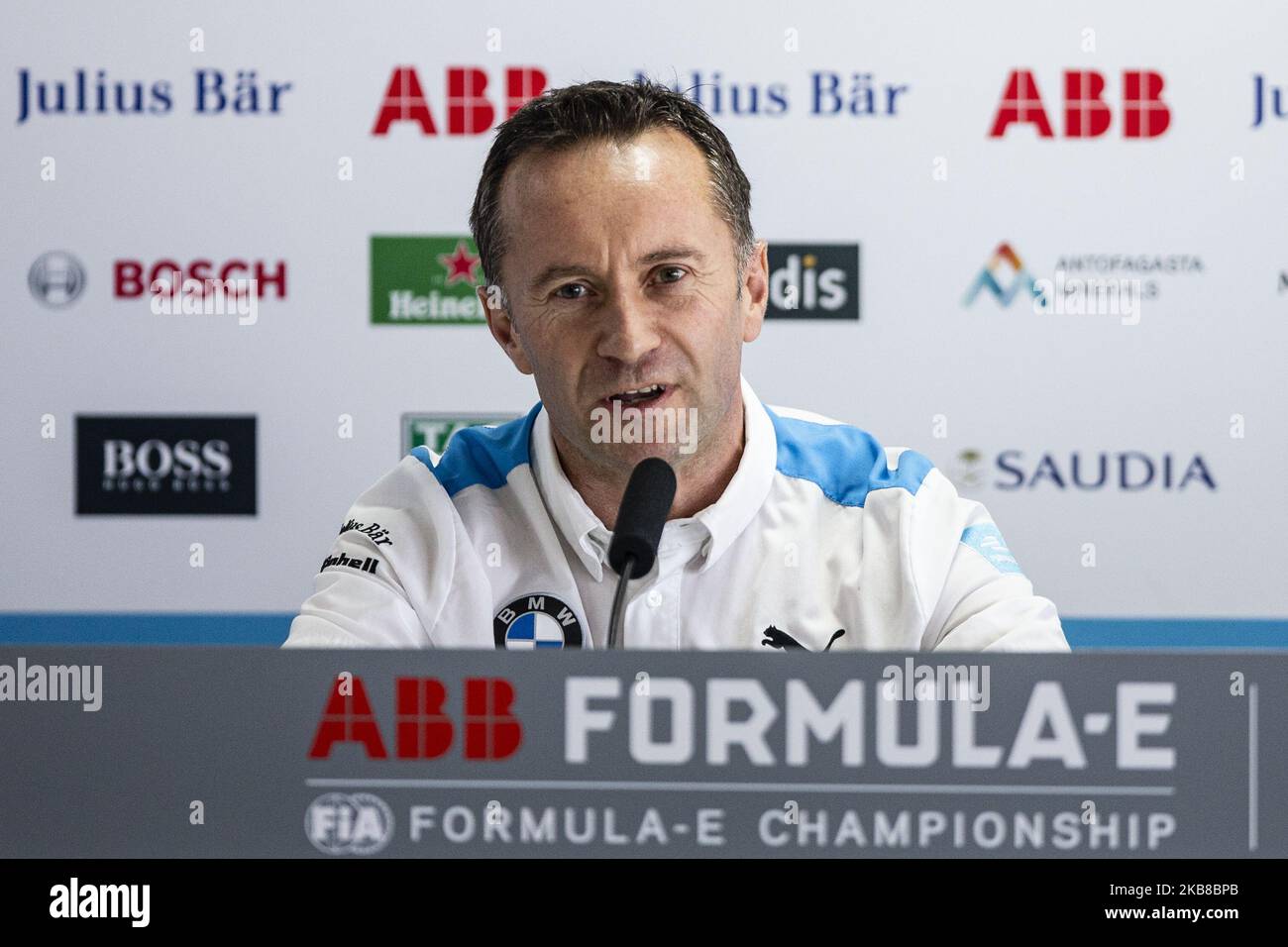 GRIFFITHS Roger team principal of BMW i Andretti Motorsport, portrait ...