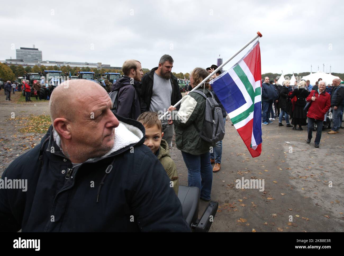 Dutch farmers protest with their tractors against government's ...