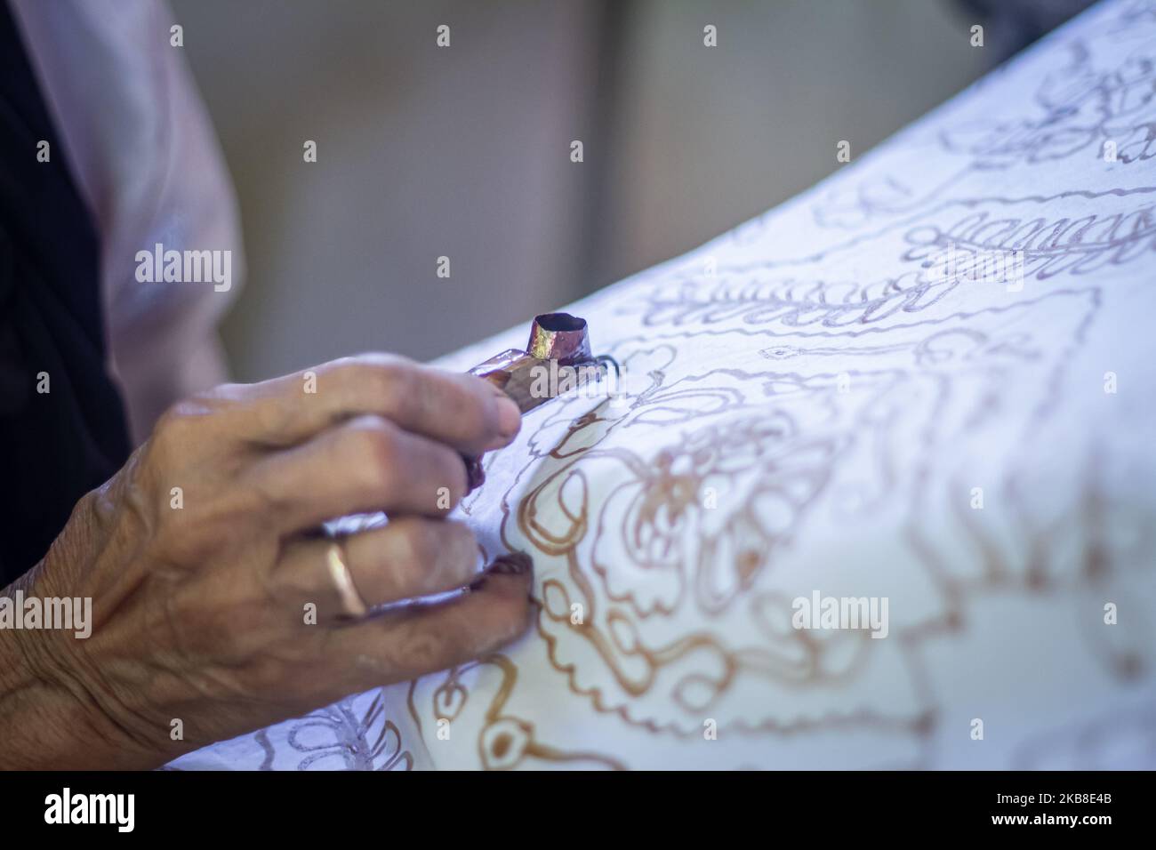 Woman artist made drawing using hi-res stock photography and images - Alamy