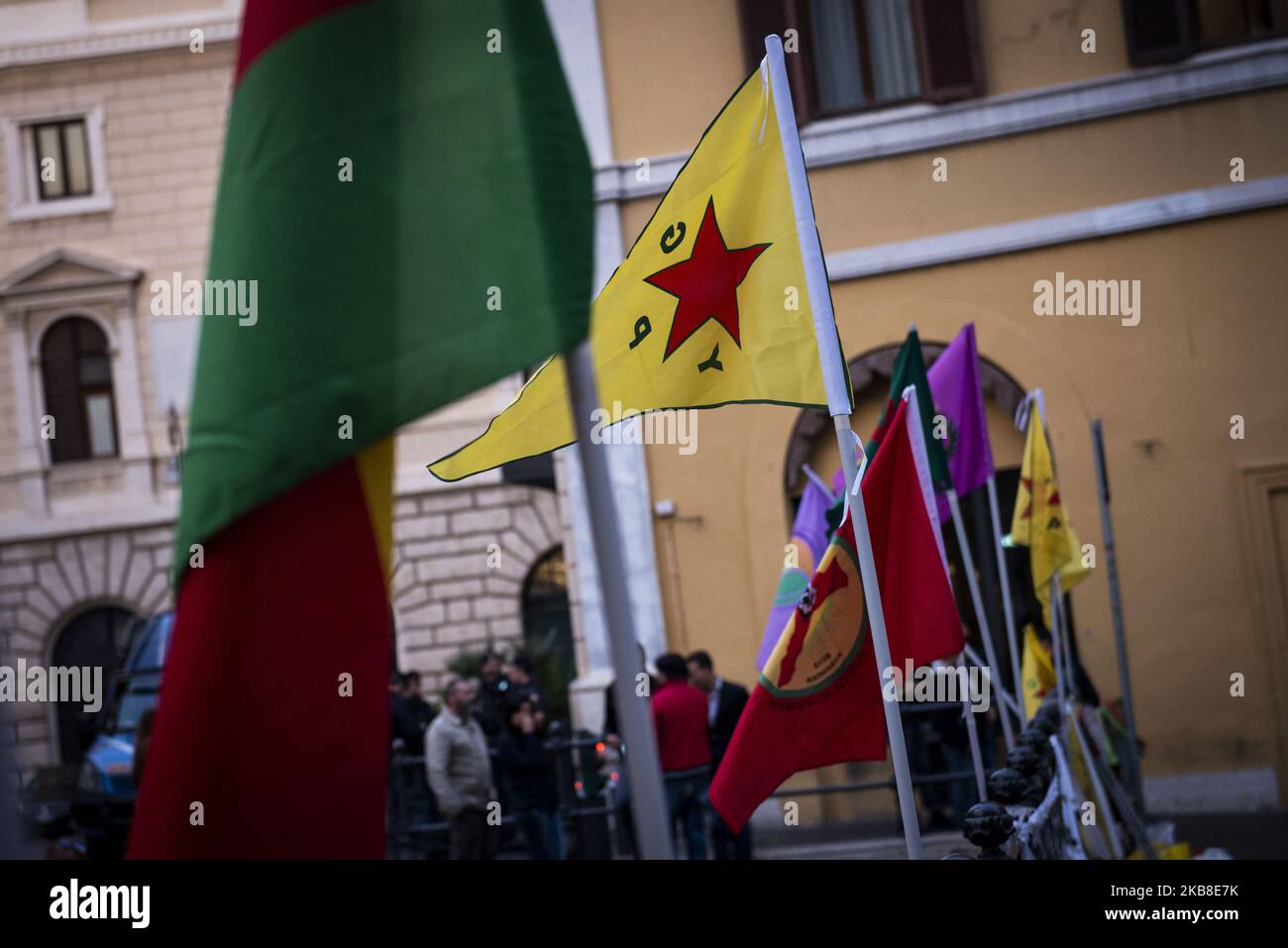 Ypg flag hi-res stock photography and images - Alamy