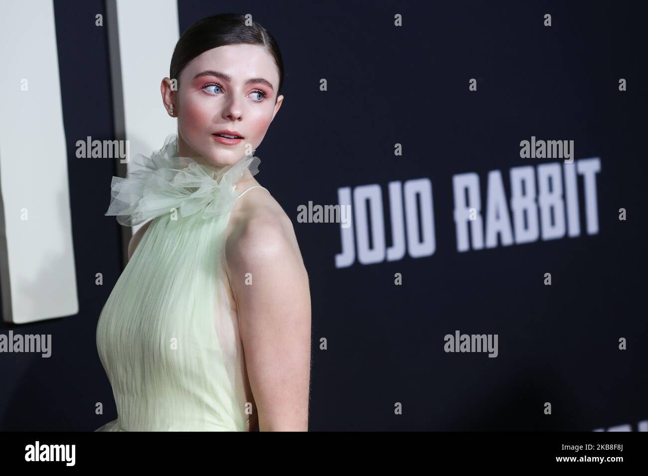 HOLLYWOOD, LOS ANGELES, CALIFORNIA, USA - OCTOBER 15: Actress Thomasin ...