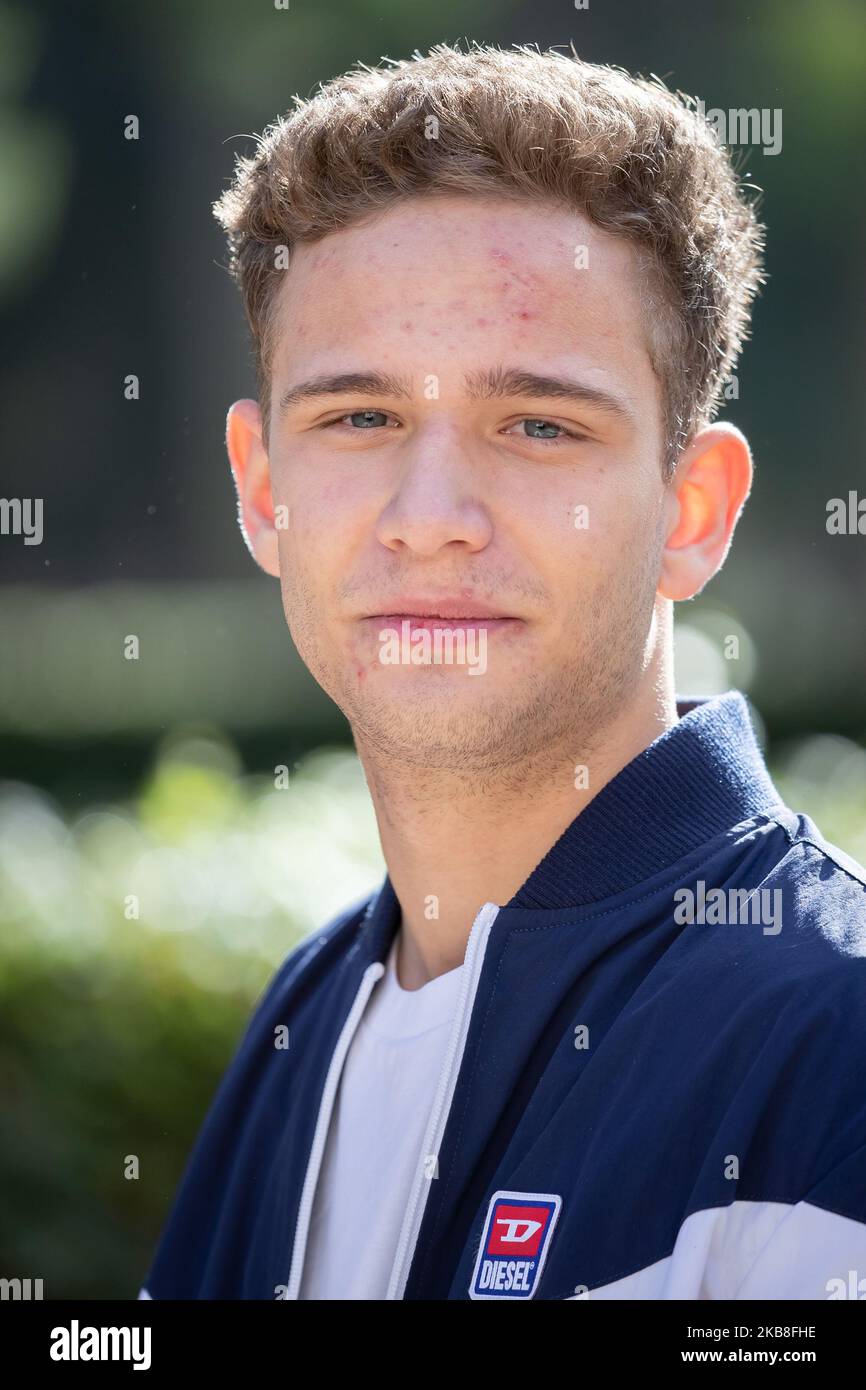 Tobia De Angelis attends the photocall of the movie "Gli Anni Amari" at ...