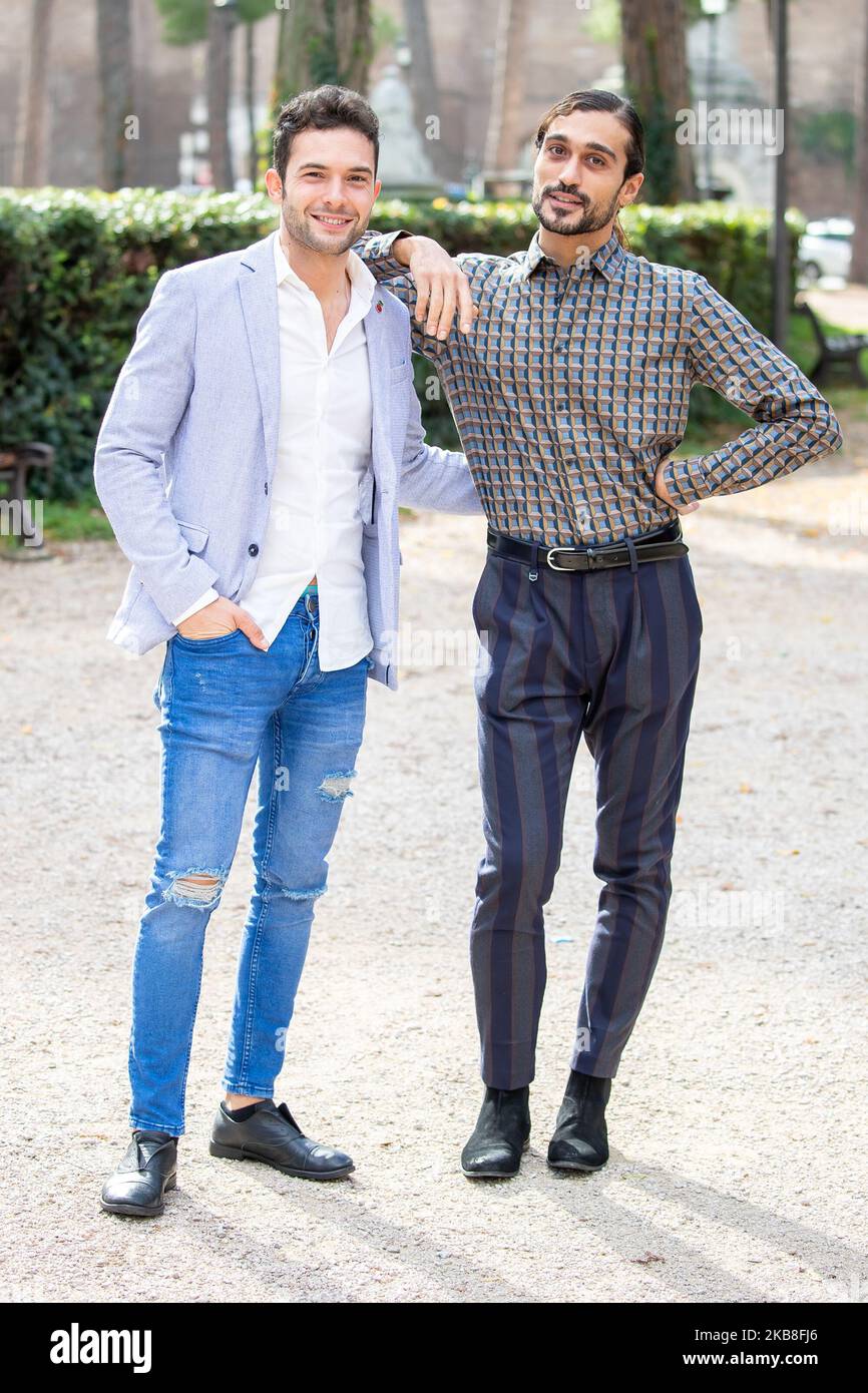 Davide Merlini, Nicola Di Benedetto attends the photocall of the movie ...