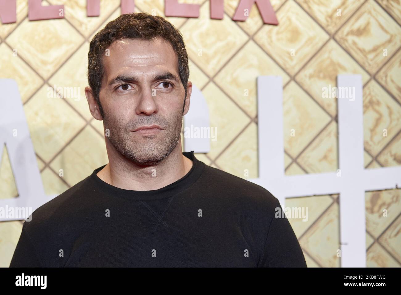 Mario de la Rosa attends the Netflix's 'Hache' premiere at Paz Cinema ...