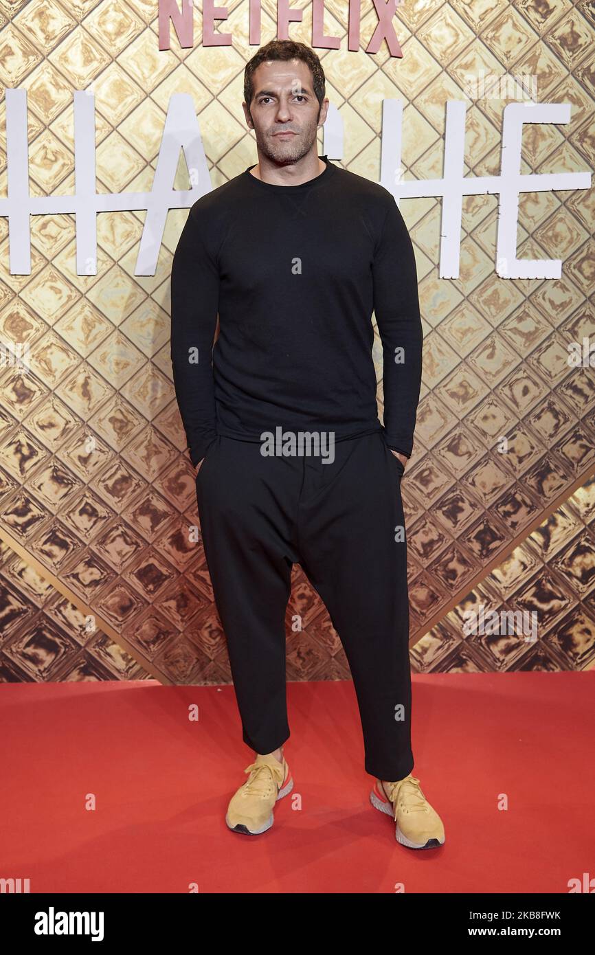 Mario de la Rosa attends the Netflix's 'Hache' premiere at Paz Cinema ...