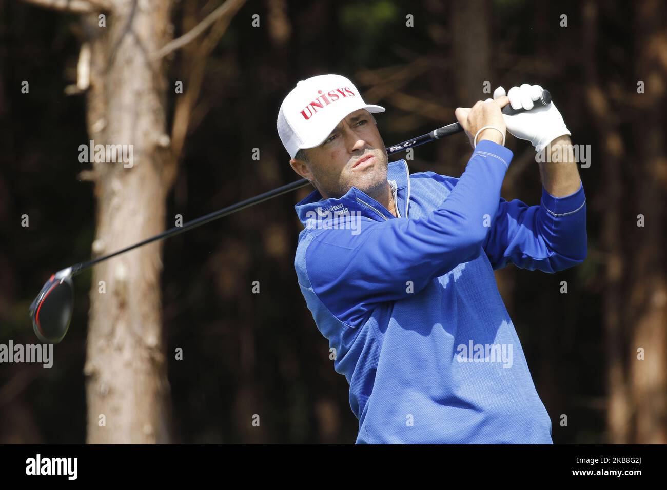 Ryan Palmer of USA action on the green during an PGA Tour The CJ Cup ...