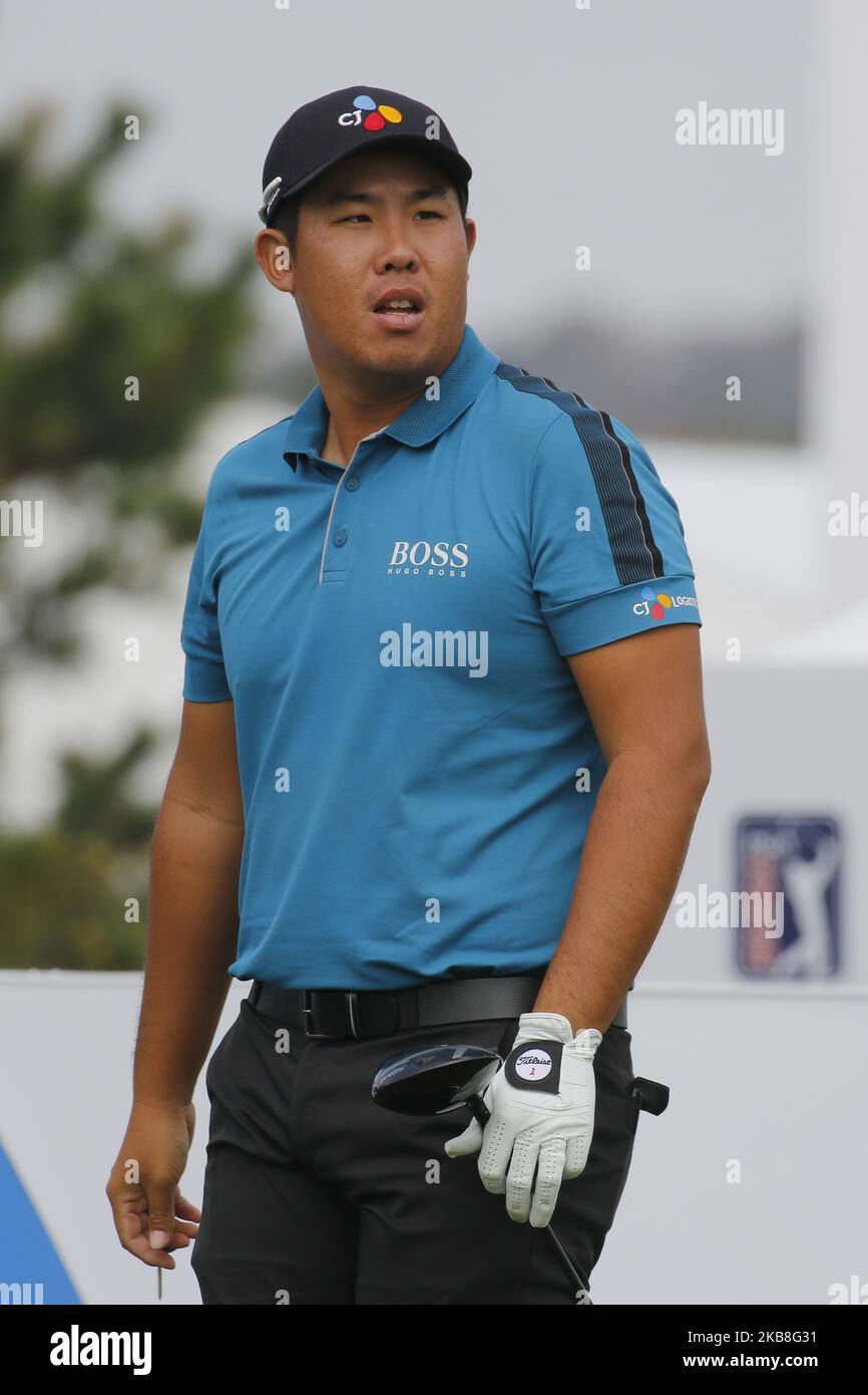 Byeong Hun An of South Korea action on the green during an PGA Tour The ...