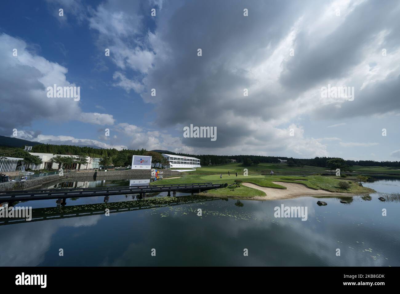 A View scene of Nine Bridges Golf Club in Jeju, South Korea, on October ...