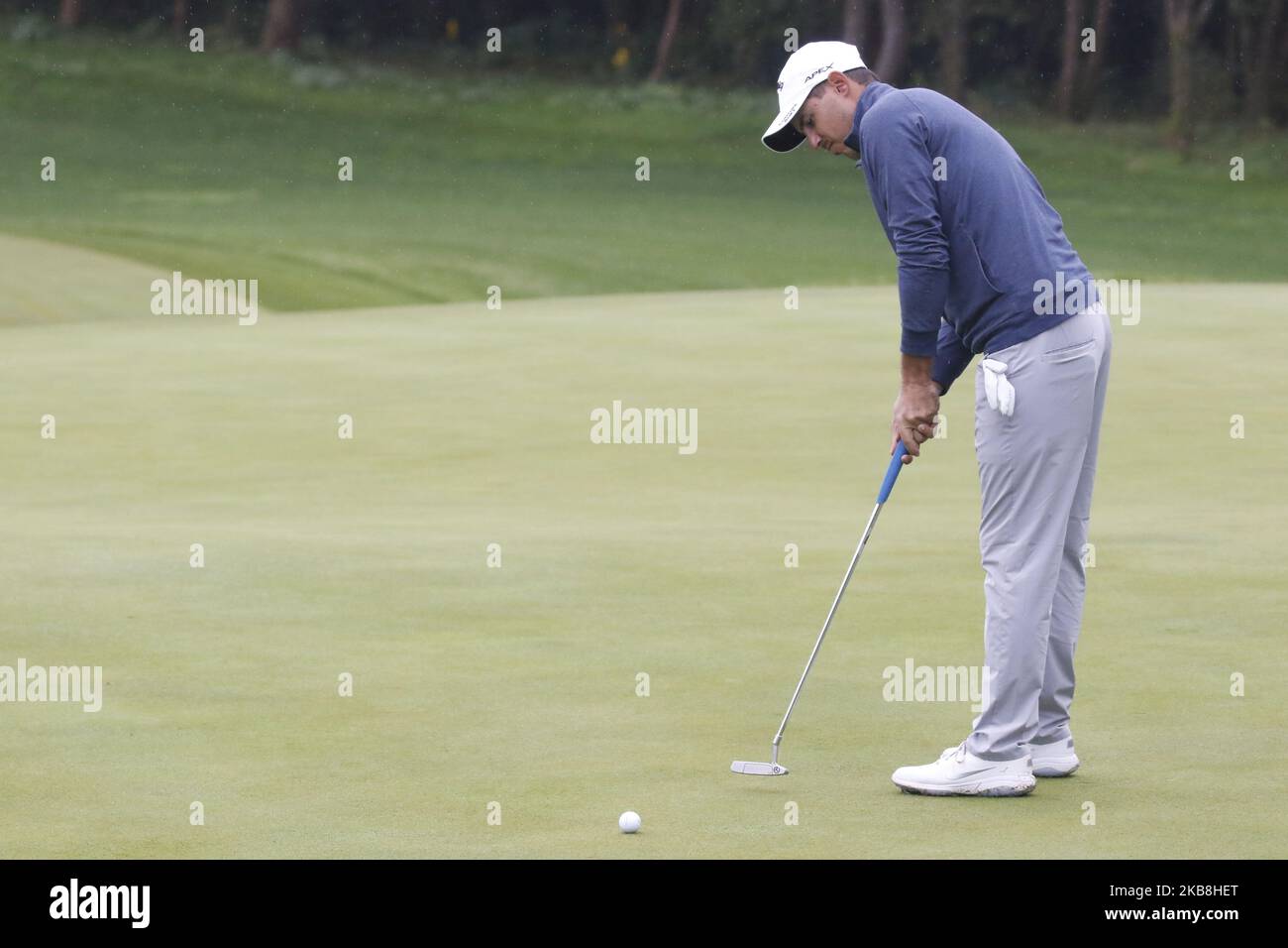 Chase Koepka of USA action during an PGA Tour The CJ Cup Nine Bridges ...