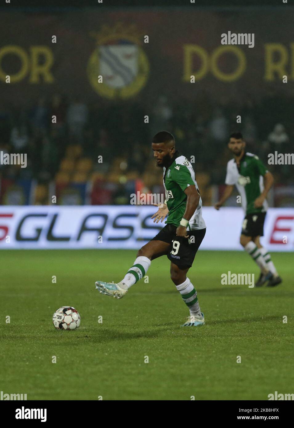 Sporting CP Defender Valentin Rosier in action during the Portuguese ...