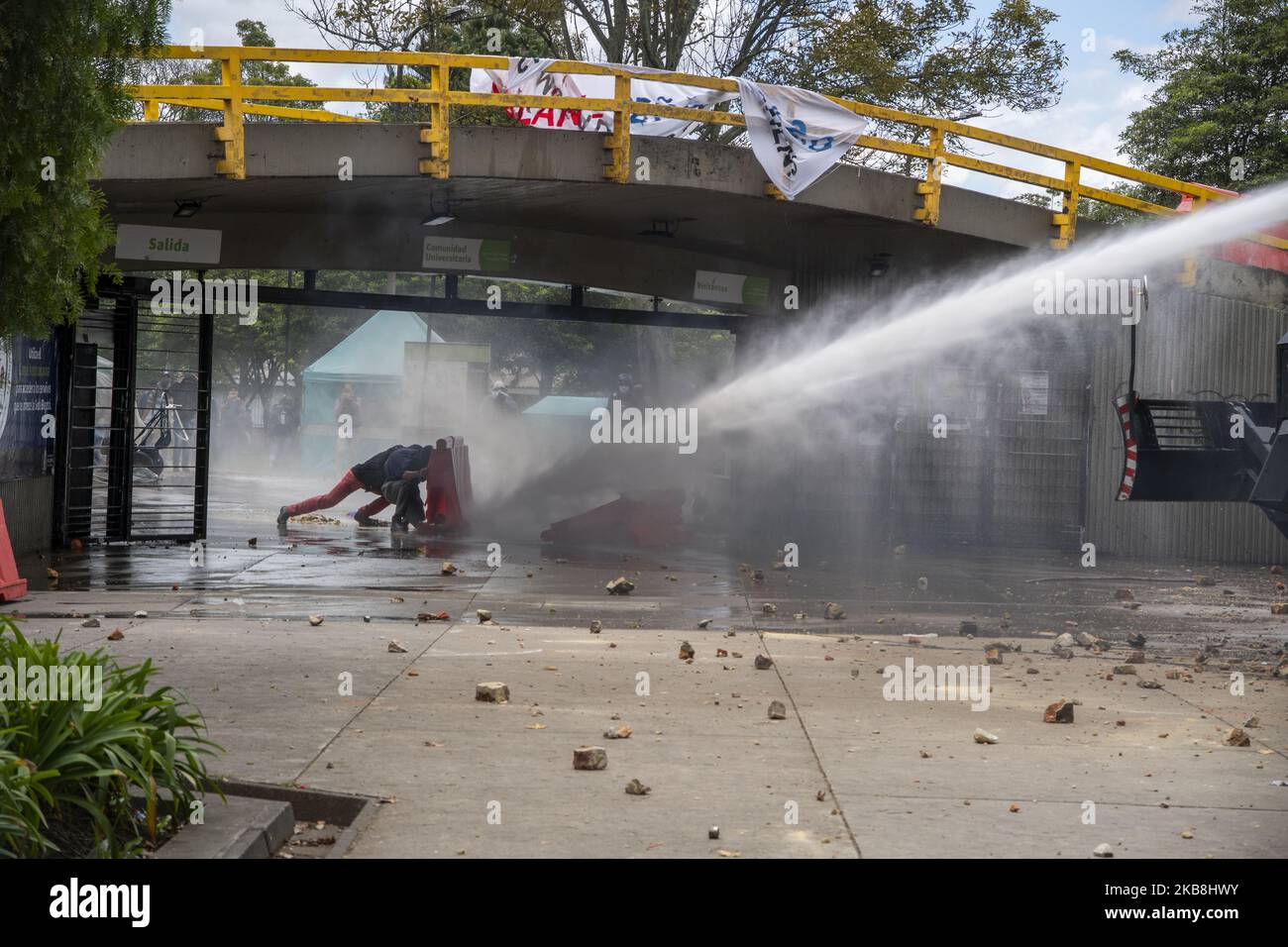 Riot water tank hi-res stock photography and images - Alamy