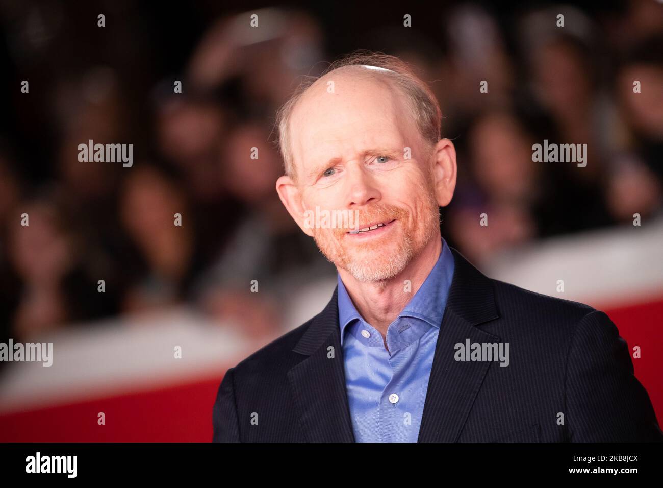 Ron Howard attends the 'Pavarotti' red carpet during the 14th Rome Film ...