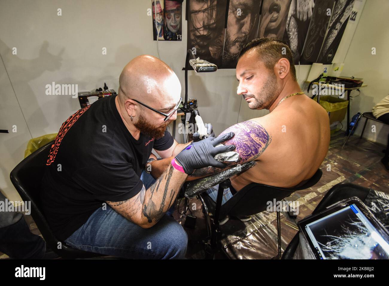 The Palermo Mediterranean Fair hosted 180 tattoo artists from all over ...