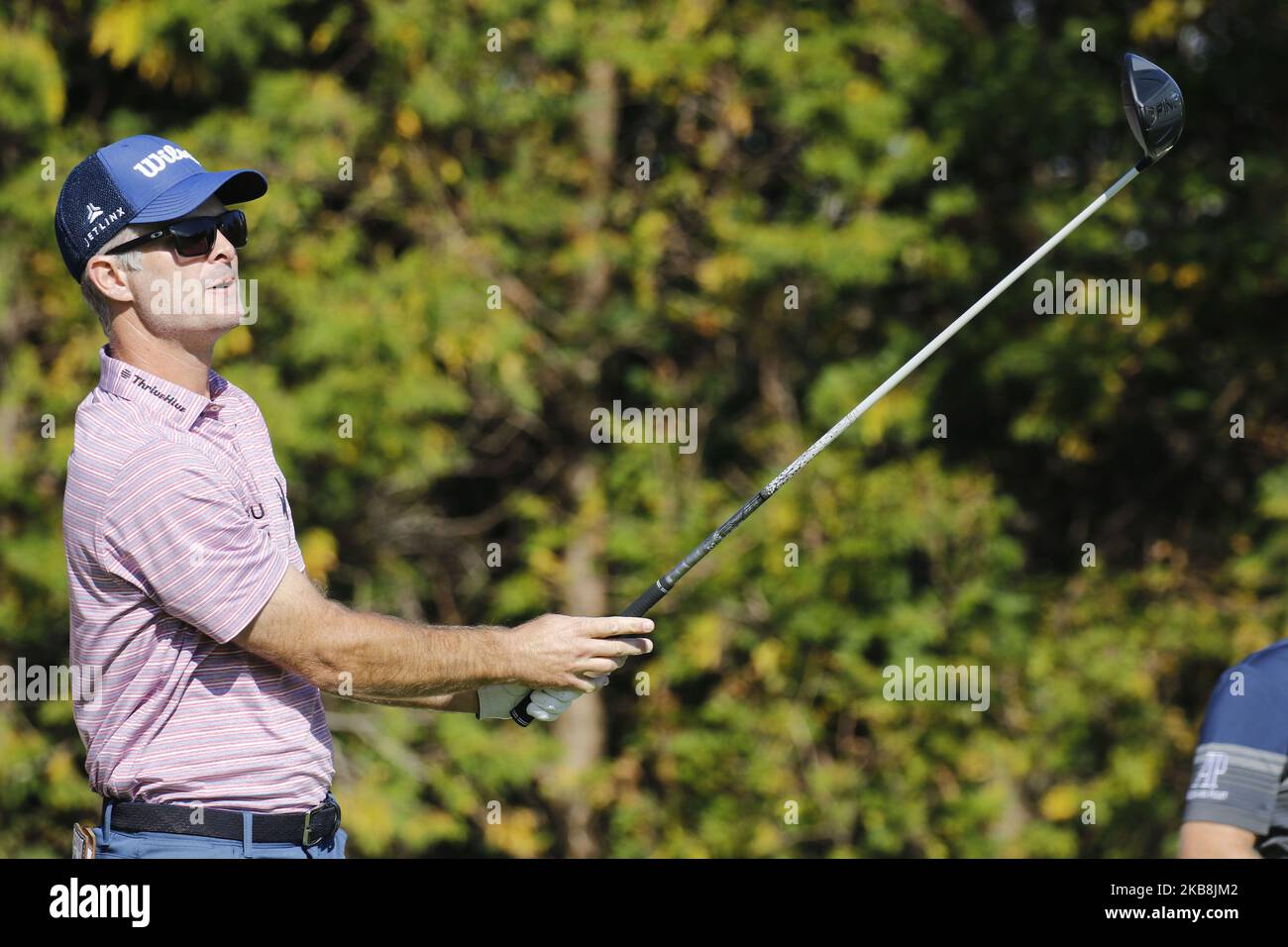 Kevin Streelman of USA action during an PGA Tour The CJ Cup Nine ...