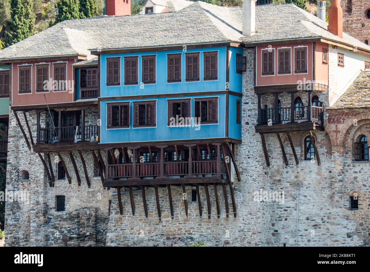Docheiariou Eastern or Greek Orthodox Monastery at Mount Athos ...