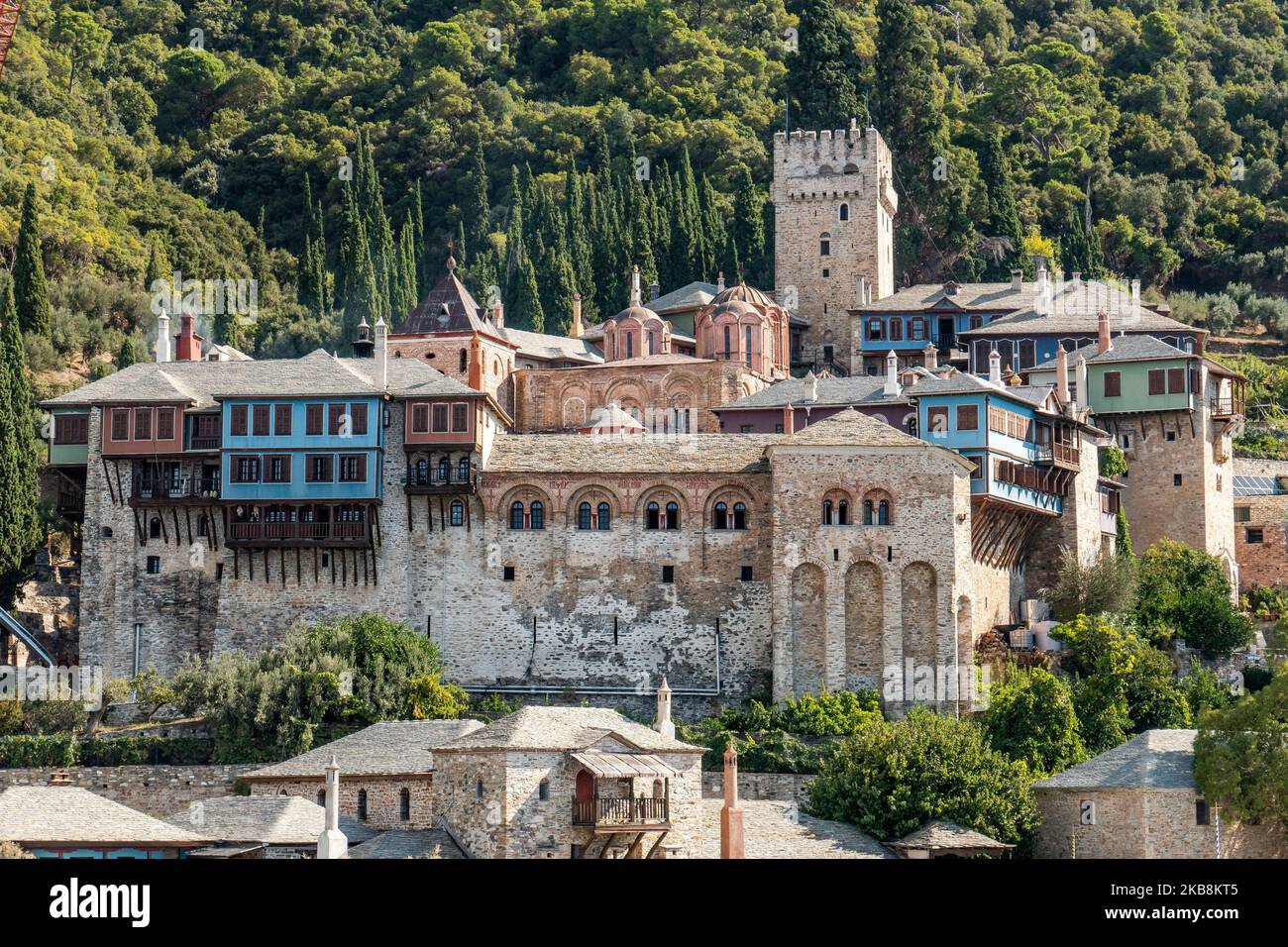 Docheiariou Eastern or Greek Orthodox Monastery at Mount Athos ...