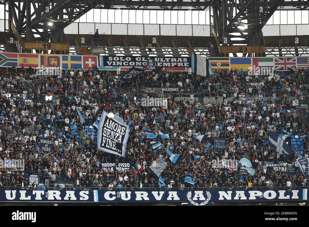 Ssc napoli supports hi-res stock photography and images - Alamy
