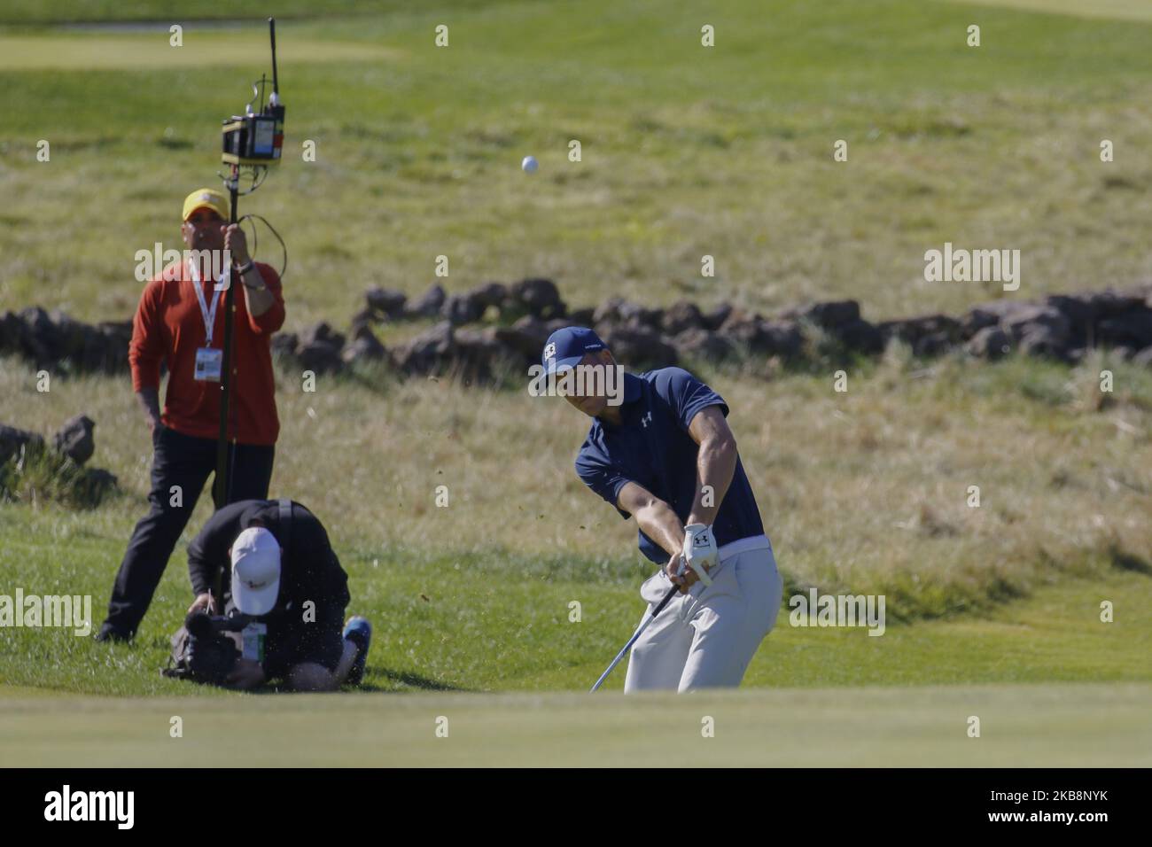 Jordan Spieth of USA action on the green during an PGA Tour The CJ Cup ...