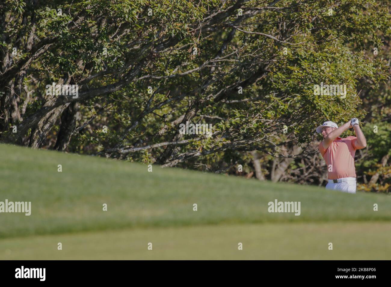 Tyrell Hatton of England action on the green during an PGA Tour The CJ ...