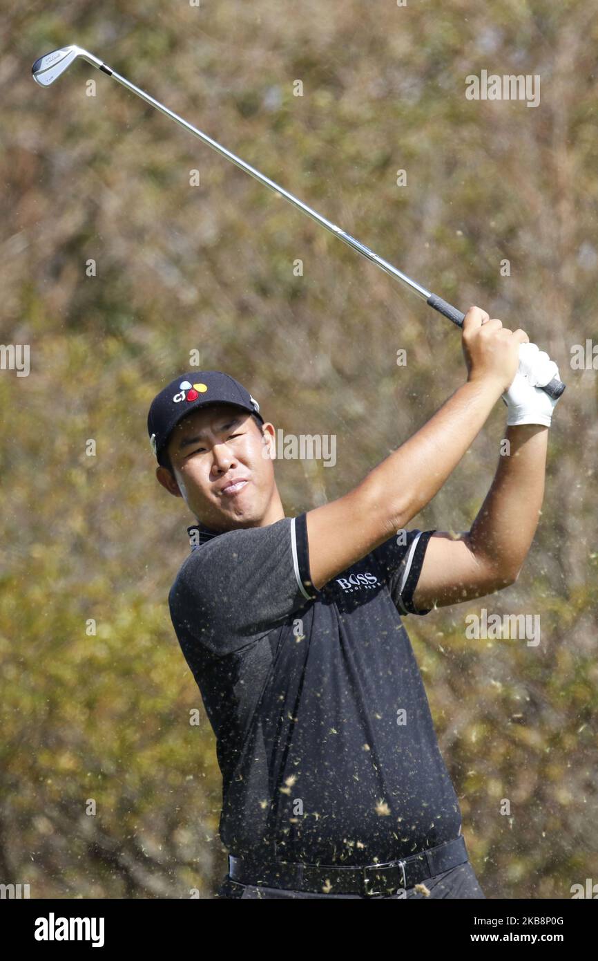 Byeong Hun An of South Korea action on the green during an PGA Tour The ...
