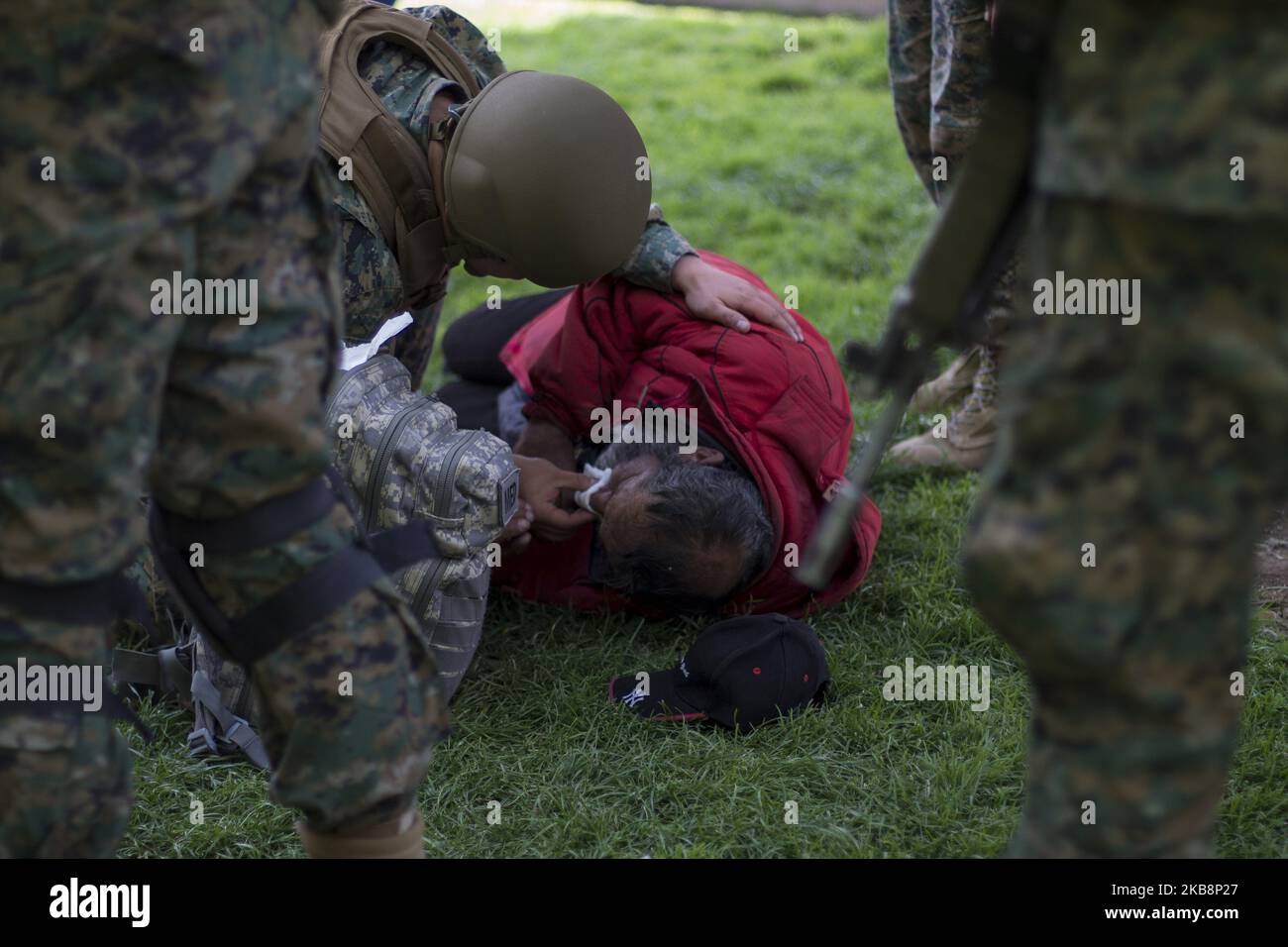 After declaring the state of emergency in Santiago de Chile, protests ...